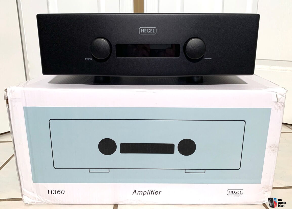 Hegel H360 ~ 2 Channel High End Integrated Power Amplifier ~ Streamer ...