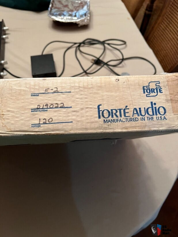 Forte Model 2 Preamp Black Shipping Included Photo #3939708 - UK Audio Mart