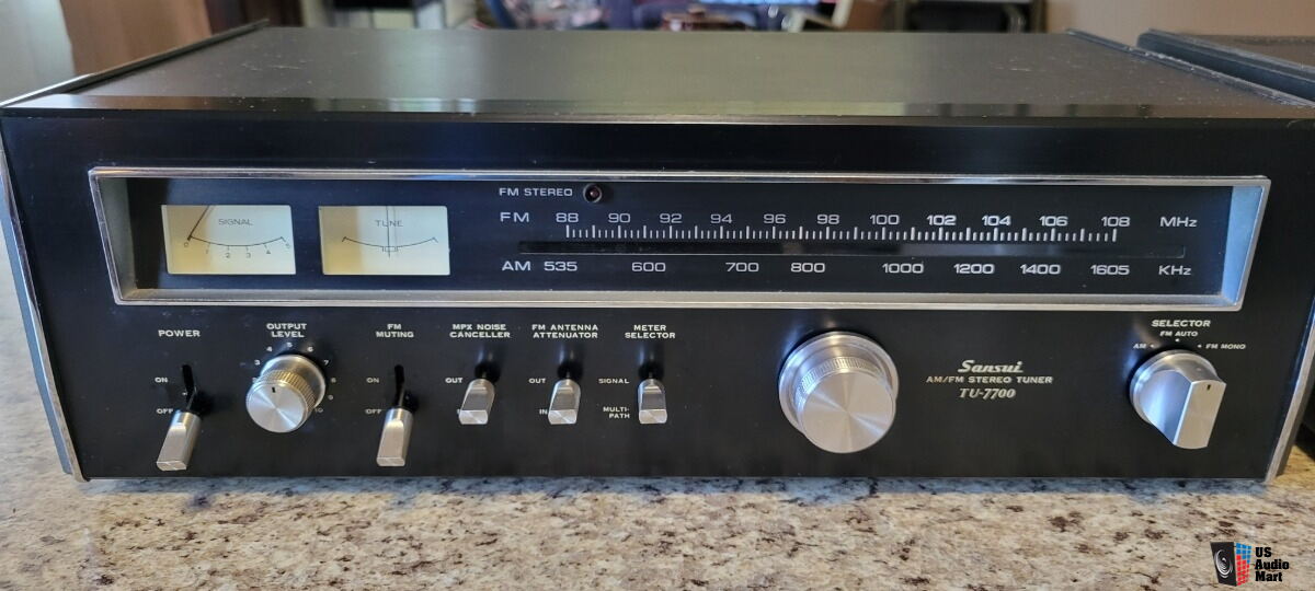 Sansui AU 7700 and TU 7700 Set Photo #3939741 - Aussie Audio Mart