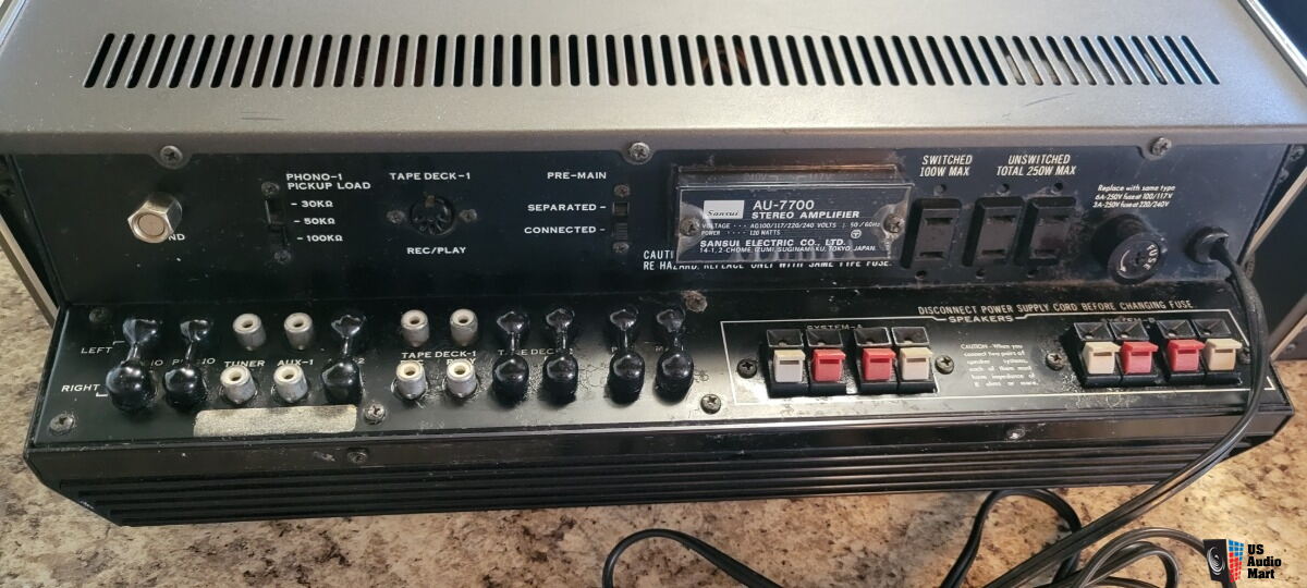Sansui AU 7700 and TU 7700 Set Photo #3939741 - Aussie Audio Mart
