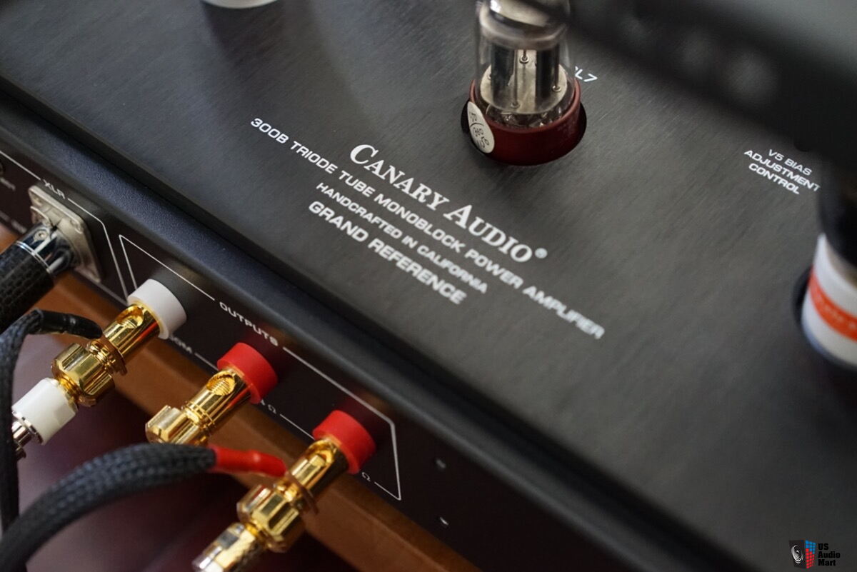 Canary Audio Grand Reference 300B Monoblocks Amplifiers - 120WPC W ...