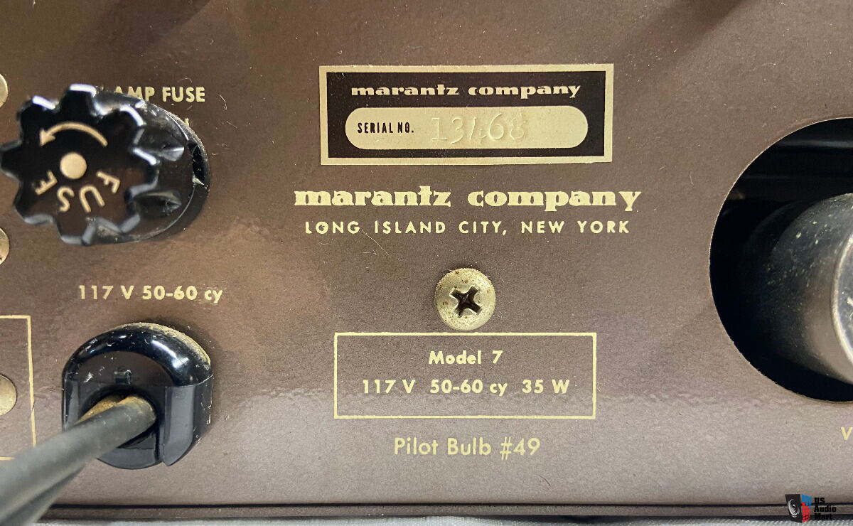 Marantz 7 stereo tube preamp Photo #3943523 - US Audio Mart