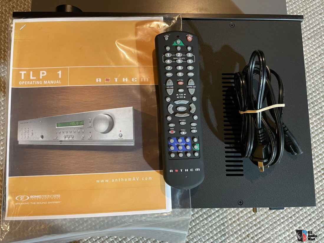 Anthem TLP-1 preamplifier (black) Photo #3944960 - US Audio Mart