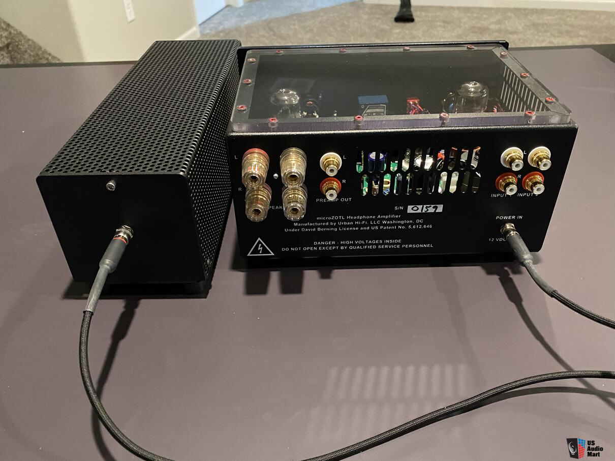 Linear Tube Audio LTA Micro ZOTL 2.0 deluxe headphone amp/preamp ...