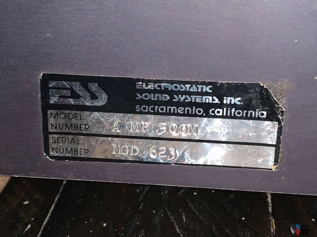 ESS 500M 500 Watt Stereo Amplifier, wood case, 1974 Photo #3946699 - US ...
