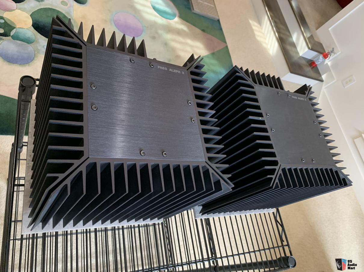 Pass Labs Aleph 2 Mono Block Amplifiers Photo #3948663 - US Audio Mart