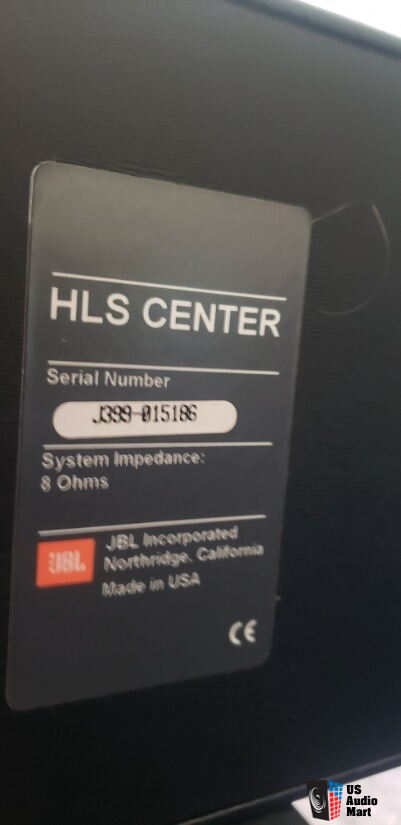 Jbl hls center channel For Sale - US Audio Mart