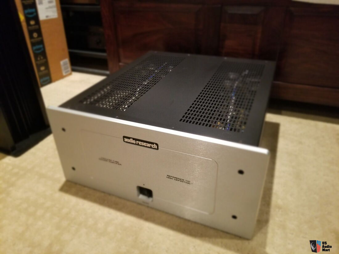 Audio Research Reference 110 Tube Power Amp, Silver Photo #3950037 - UK ...