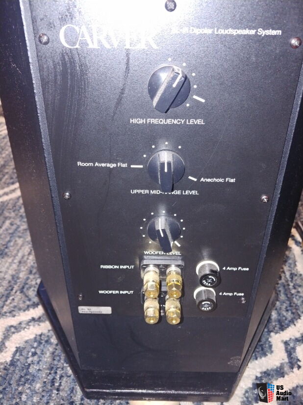 Carver AL III speakers One of a kind restored and upgraded Photo ...