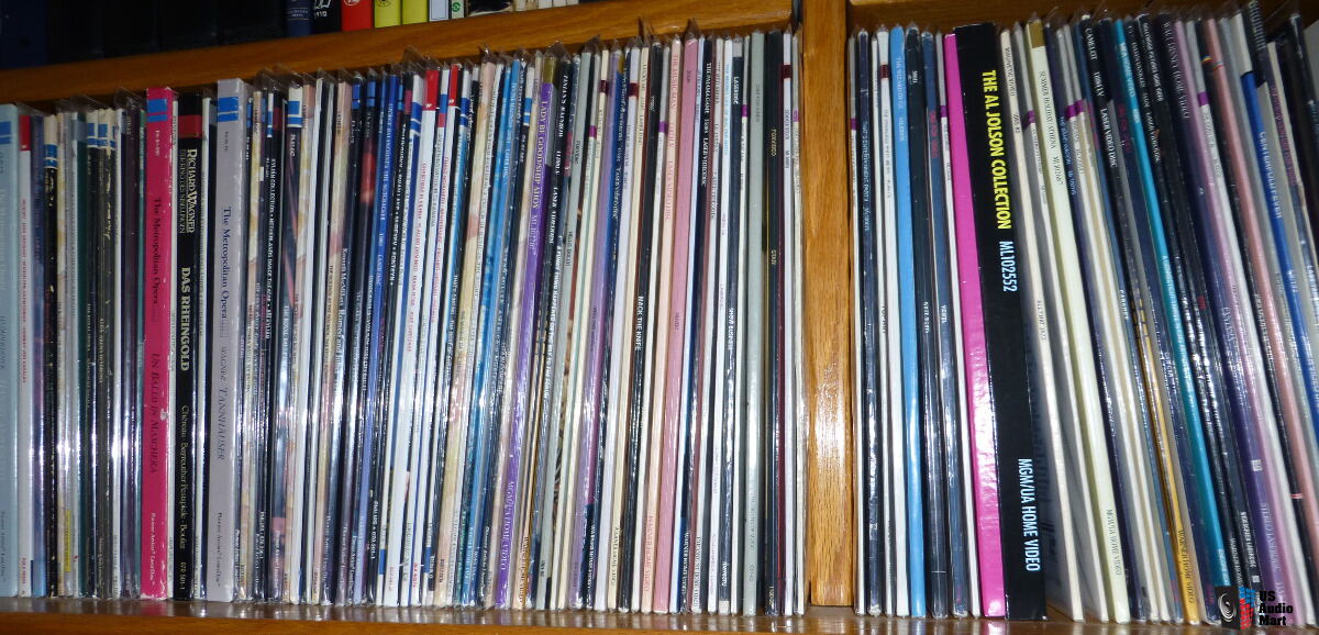 Approximately 200 Laser Discs Plus a Free Pioneer CLD-D704 Laser Disc ...