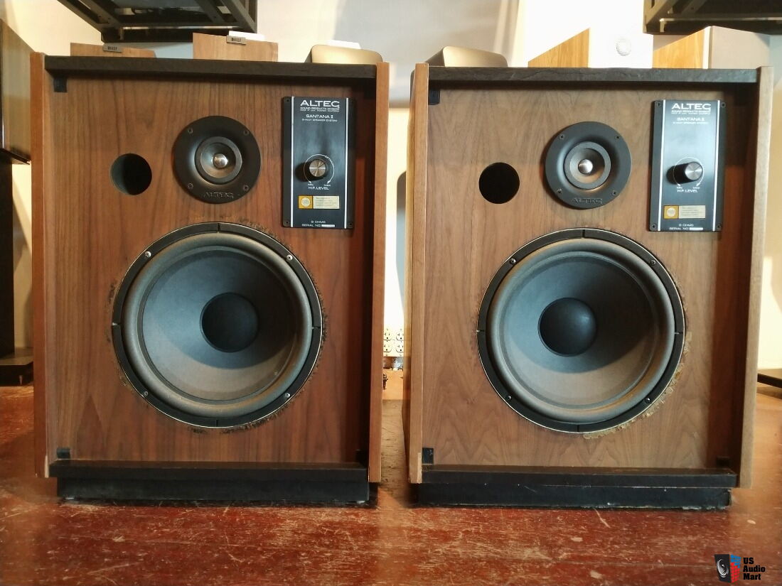 Vintage Altec Lansing Santana II Floor Standing Speakers Photo #3952422 ...