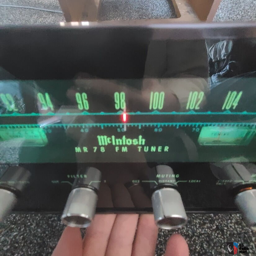 McIntosh MR78 Radio Tuner and Cabinet Photo #3952933 - US Audio Mart
