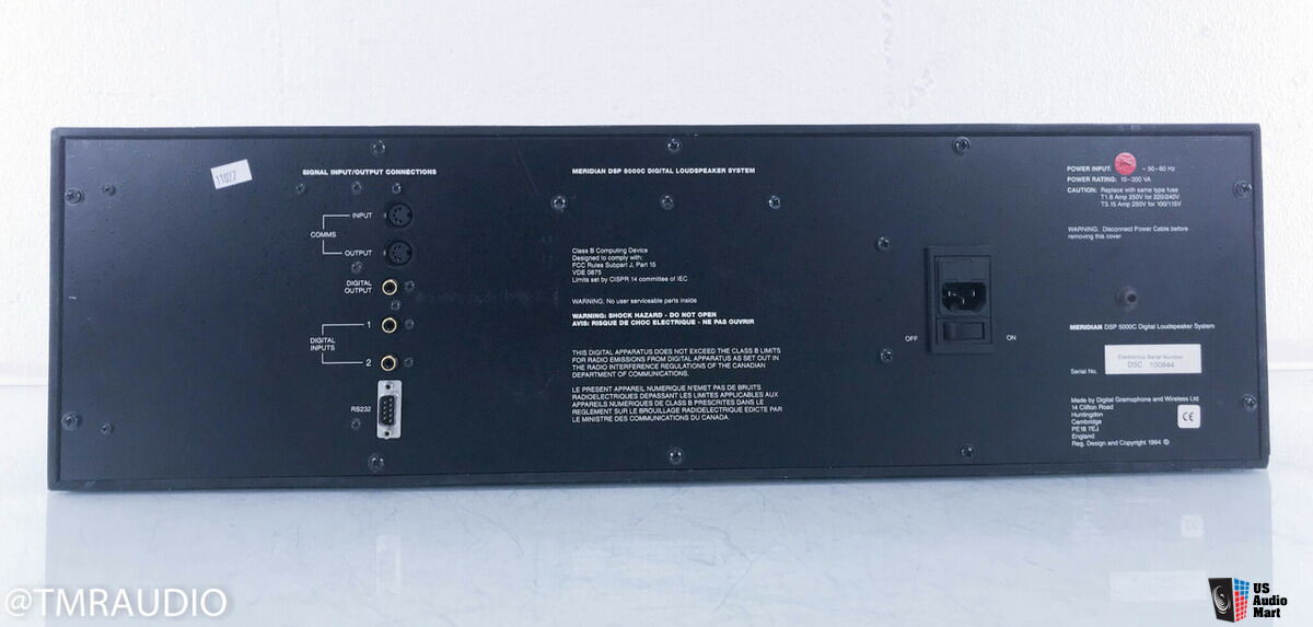 Meridian DSP5000C digital active hifi center speaker Photo #3953925 ...