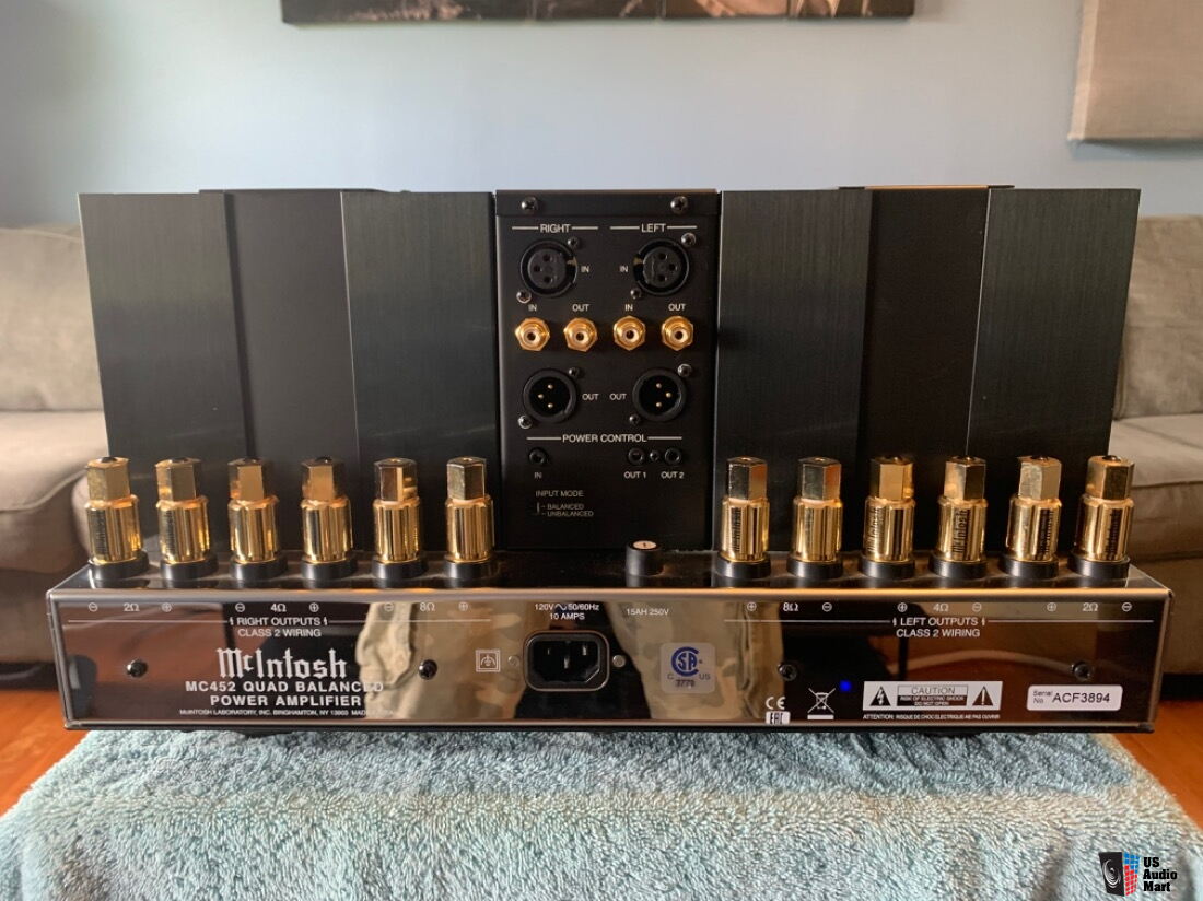 McIntosh MC452 Stereo Amplifier Photo #3954111 - UK Audio Mart