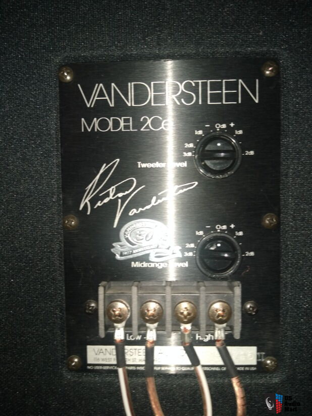 Vandersteen 2Ce Signature II Anniversary Edition Photo #3954271 - US ...