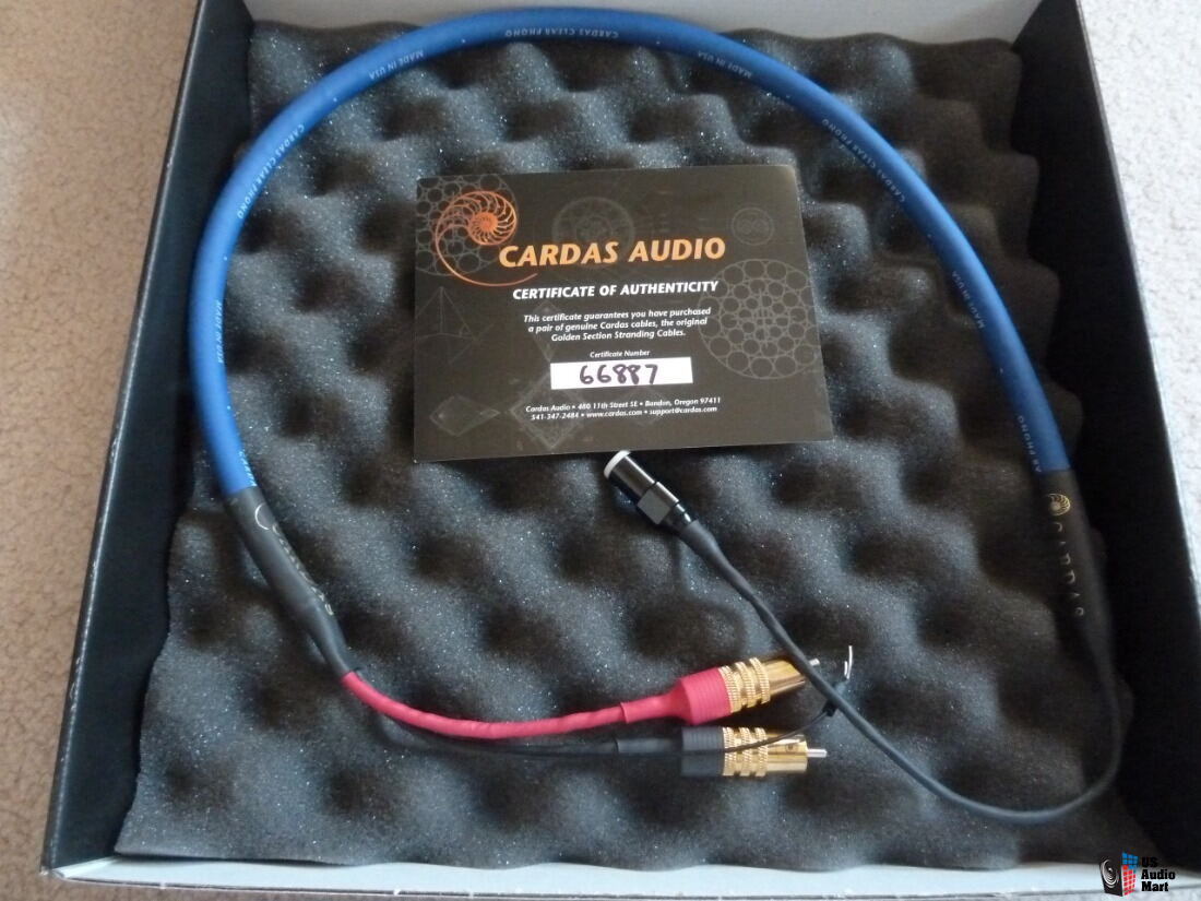 Cardas Audio Clear Phono Cable RCA to DIN 1M Photo #3954570 - US Audio Mart