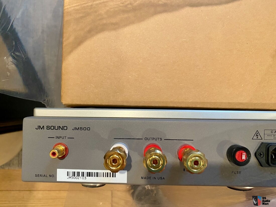 Canary Audio JM Sound JM500 300B Balanced Tube Amplifier Photo #3954816 ...
