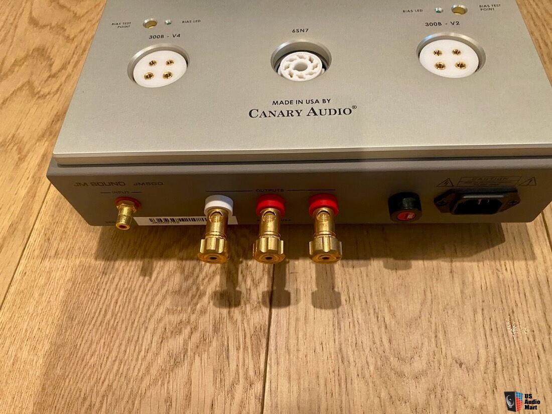 Canary Audio JM Sound JM500 300B Balanced Tube Amplifier Photo #3954811 ...