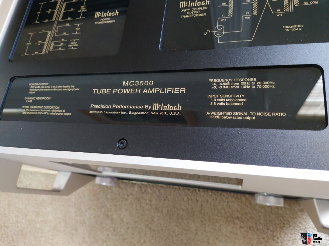 Mcintosh MC 3500 MKII Tube Power Amplifiers Photo #3955393 - UK Audio Mart