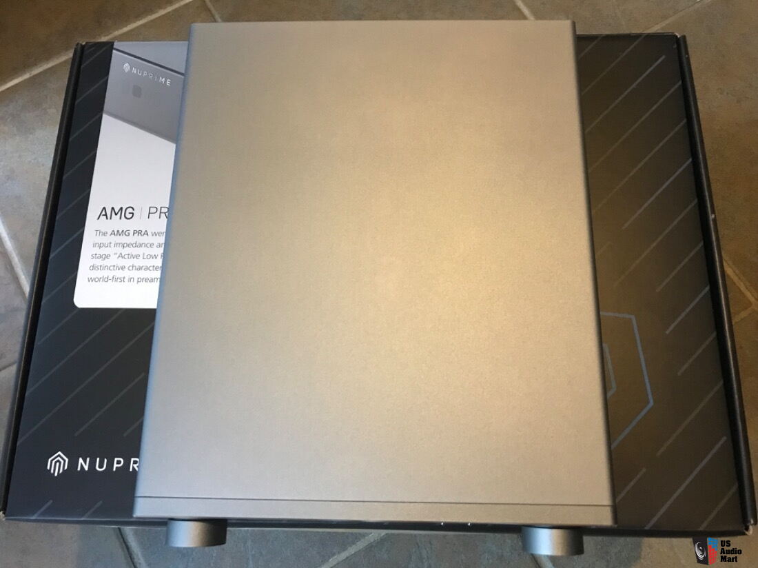 NuPrime AMG PRA preamplifier With The TDSS Upgrade & A New Synergistic ...