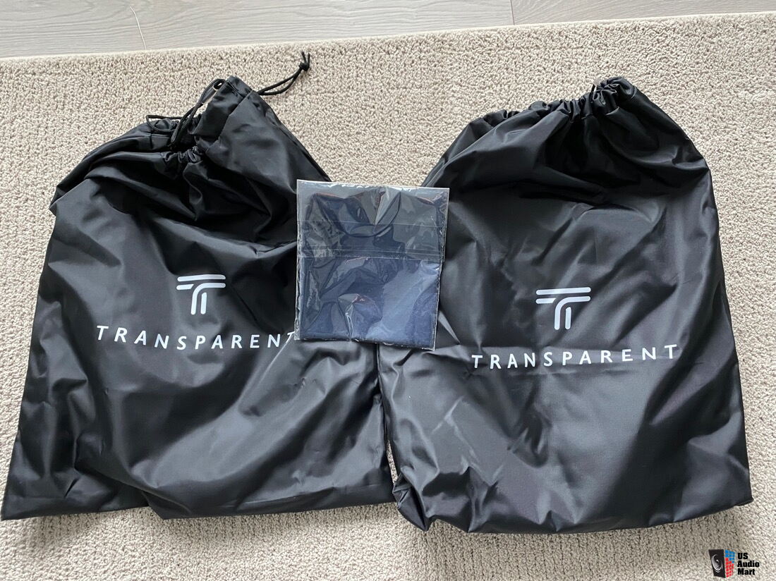 Transparent Super Gen5 speaker cables 8ft SSC8 spade to spade Photo ...