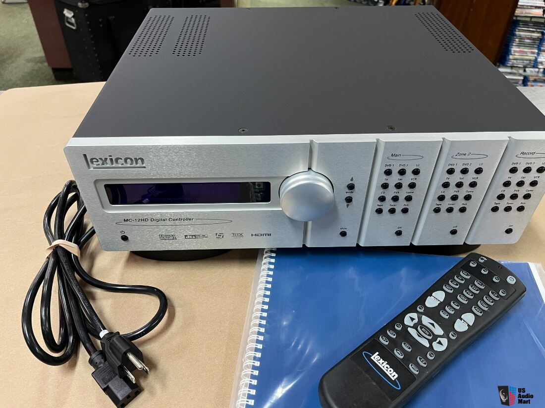 Lexicon MC-12 HD V2.00 Music Cinema Digital Processor Stereo ...