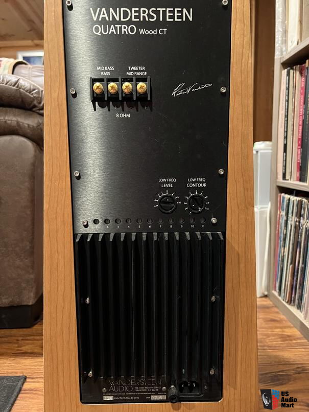 Vandersteen Quatro Wood CT's Photo #3959761 - US Audio Mart