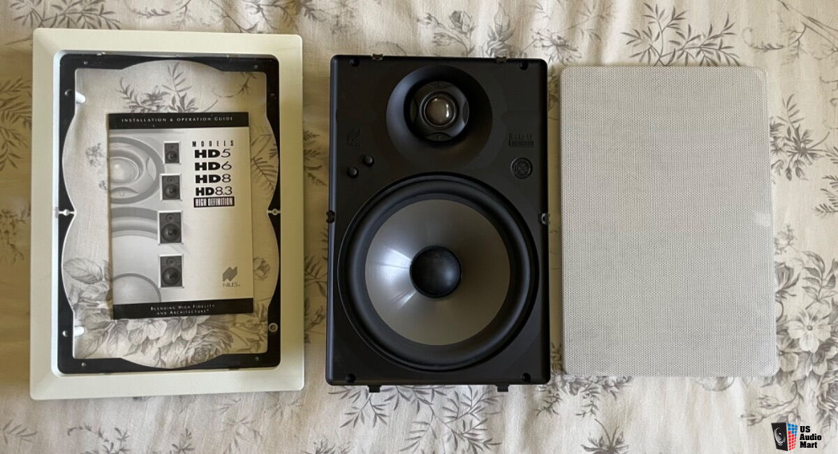 Niles HD6 and HD8 In-wall Speakers Photo #3962338 - US Audio Mart