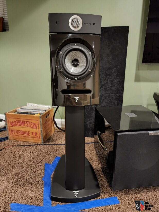 Focal Diablo Utopia Colour Evo Speakers - Like new with stands Photo ...