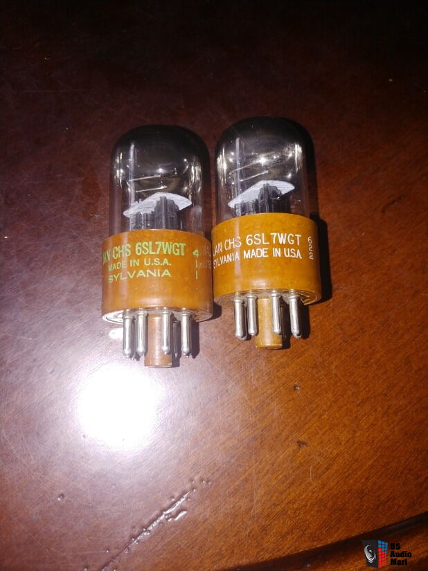6SN7 GTA GE/ 6SL7 WGT Sylvania Pairs MAKE OFFER Photo #3966901 - US ...