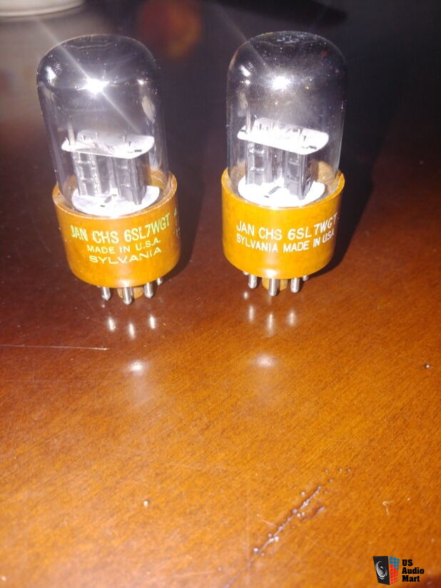 6SN7 GTA GE/ 6SL7 WGT Sylvania Pairs MAKE OFFER Photo #3966903 - US ...