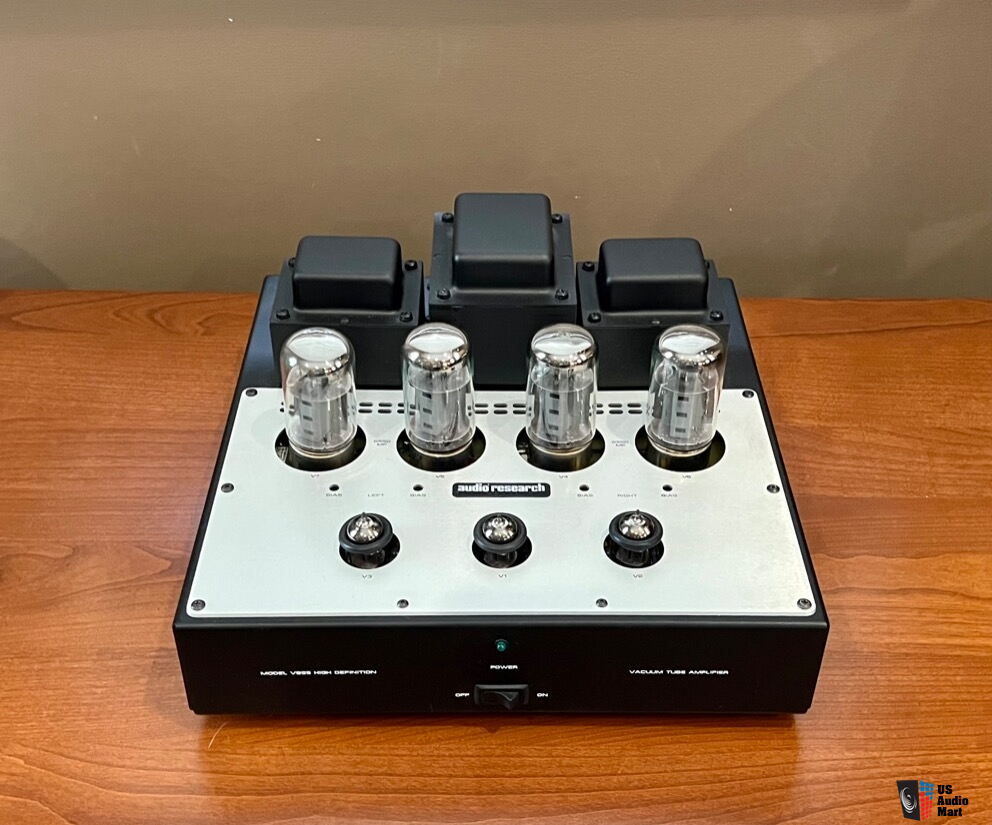 Audio Research VS55 all-tube amplifier, spotless and extras Photo ...