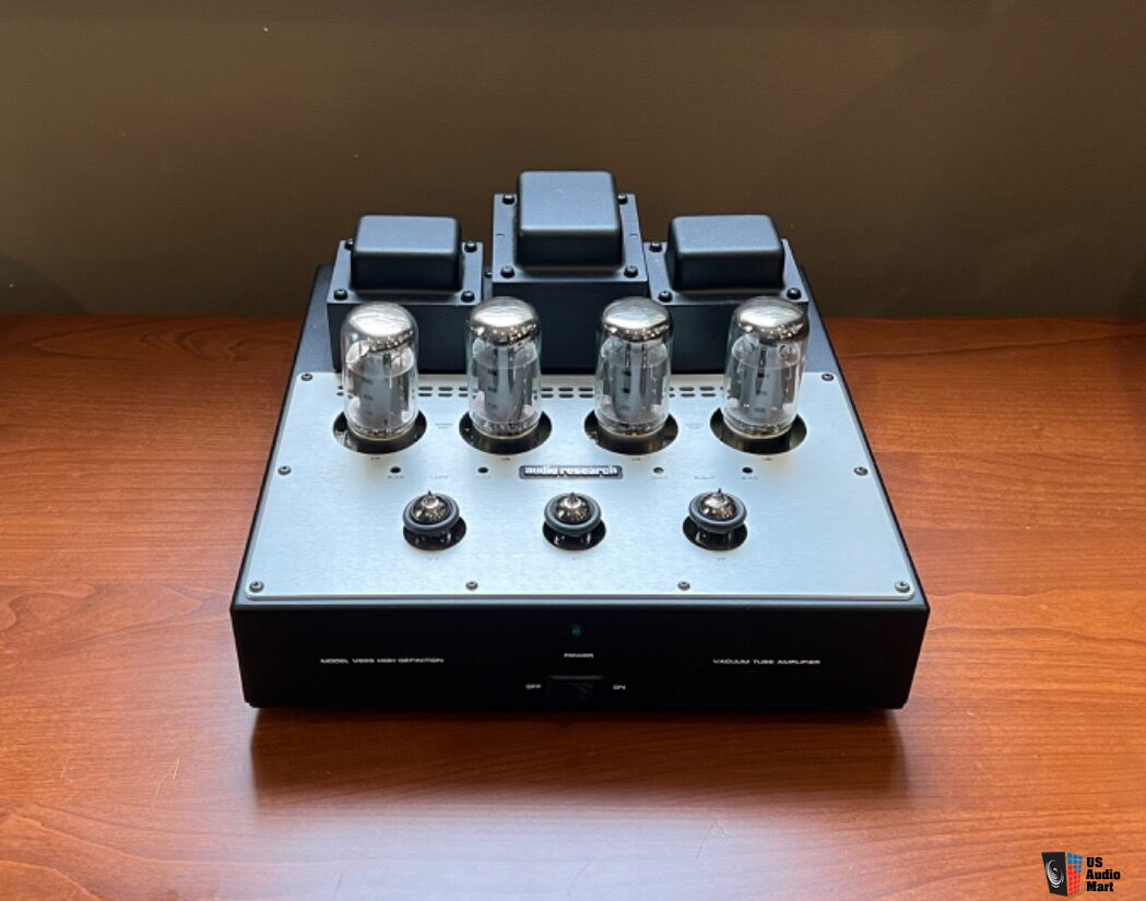 Audio Research VS55 all-tube amplifier, spotless and extras Photo ...