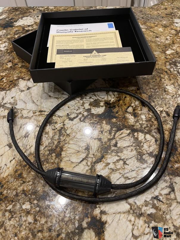 Shunyata Sigma USB 1.5 meter cable Photo #3972710 - US Audio Mart