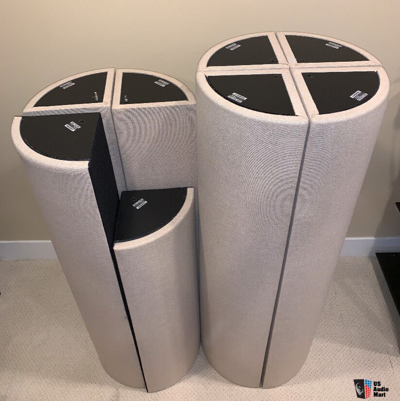 ASC Quarter Round Tube Traps 8" radius x 33.5", 44", 48" long Beige ...