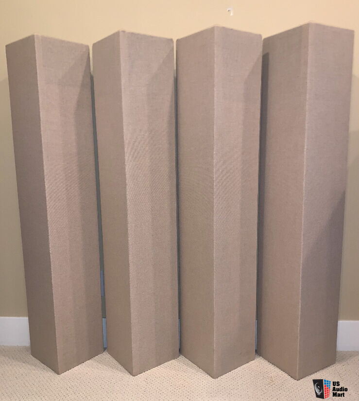 ASC Quarter Round Tube Traps 8" radius x 33.5", 44", 48" long Beige ...