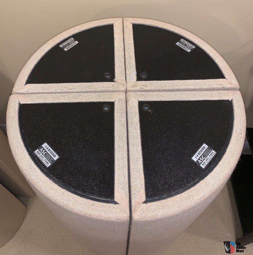 ASC Quarter Round Tube Traps 8" radius x 33.5", 44", 48" long Beige ...