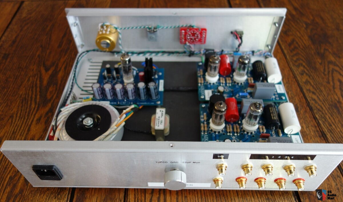 Custom Aikido Dual Mono Tube Preamp/Line Stage with Tube Rectified ...