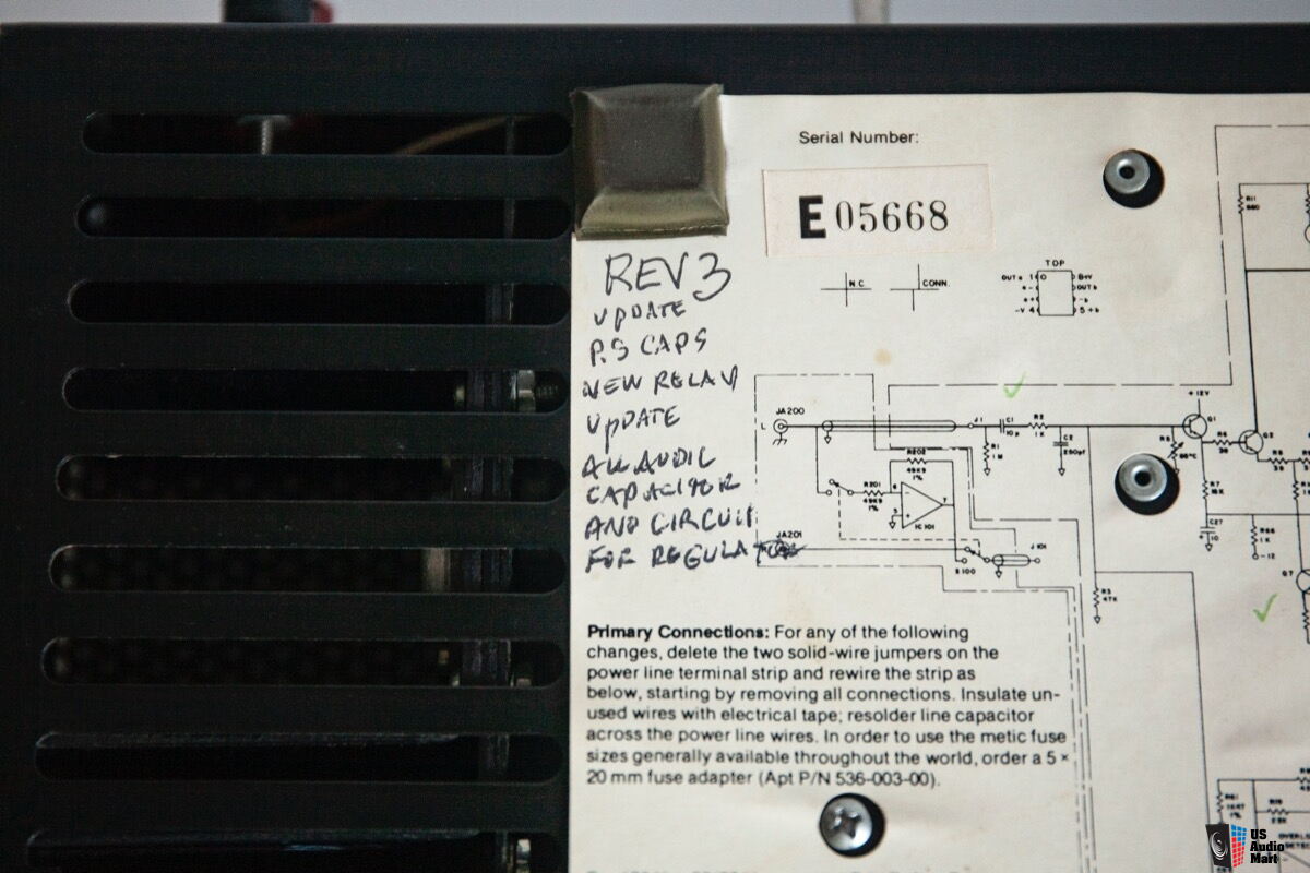 Apt Corporation APT 1 Amplifier - amazing condition and fully serviced ...