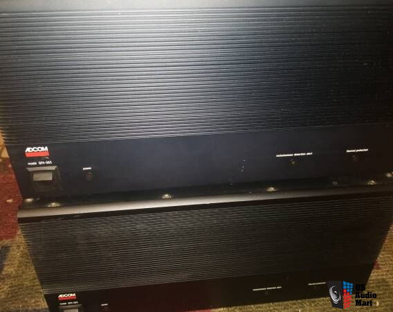 Adcom GFA-565 monoblock power amplifiers Photo #3977575 - US Audio Mart
