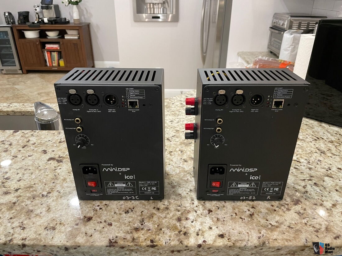 MiniDSP 450W Mono blocks with integrated WISA Wireless Receivers PRICE ...