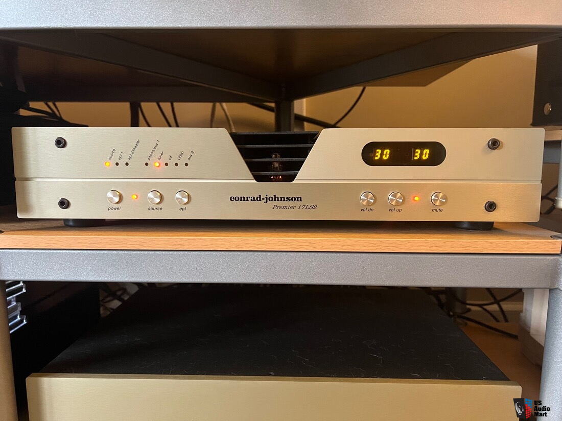 Conrad Johnson Premier 17LS2 Line Stage Preamplifier - Near Mint! Photo ...