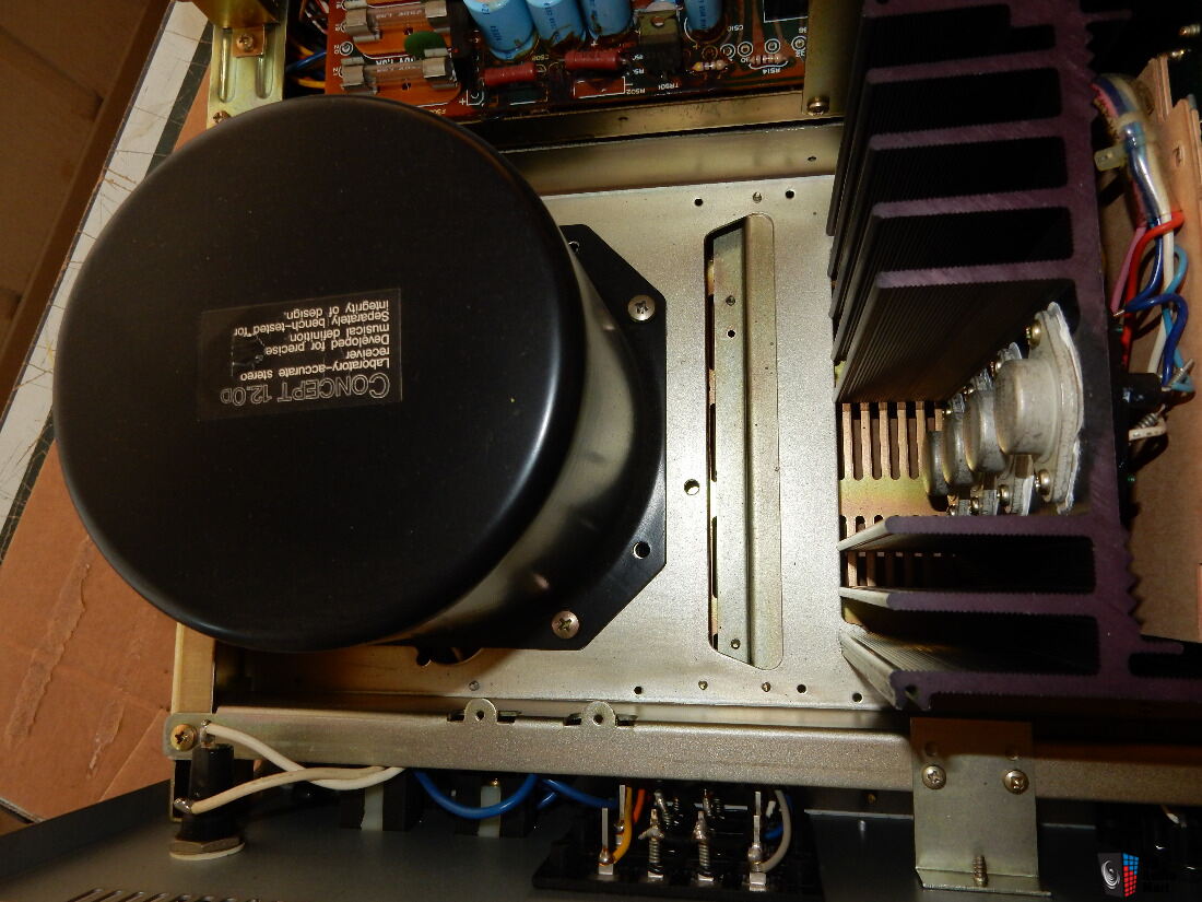Concept 12.0D HiFi AM FM Stereo Amplifier 120 w/ch clean fully tested ...