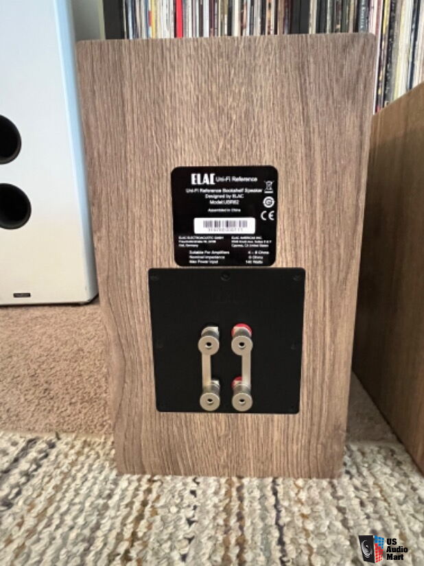Elac Unifi Reference bookshelf speakers shipping included in price ...