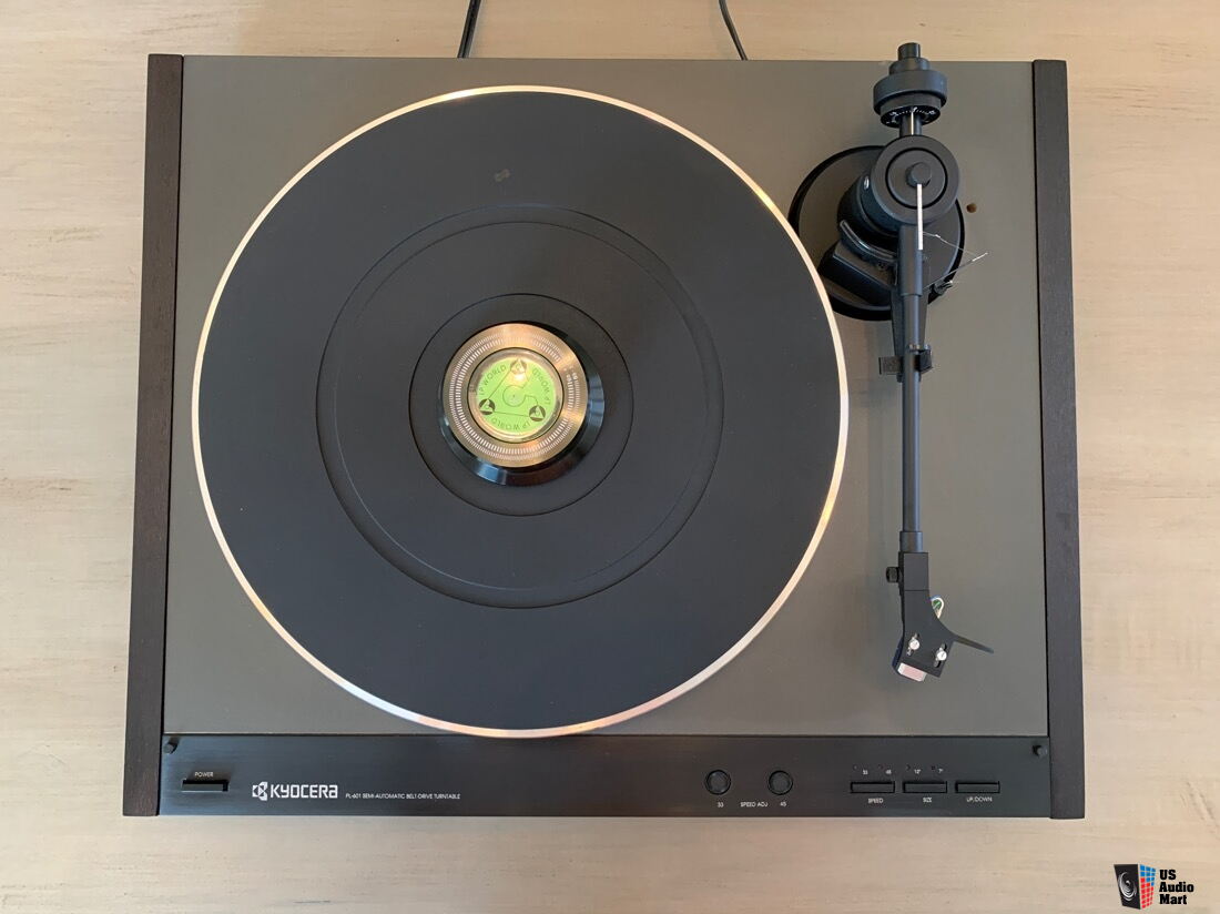 Kyocera PL-601 turntable fully restored Photo #3979253 - US Audio Mart