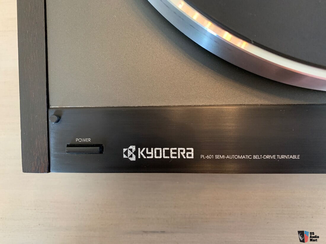 Kyocera PL-601 turntable fully restored Photo #3979247 - US Audio Mart