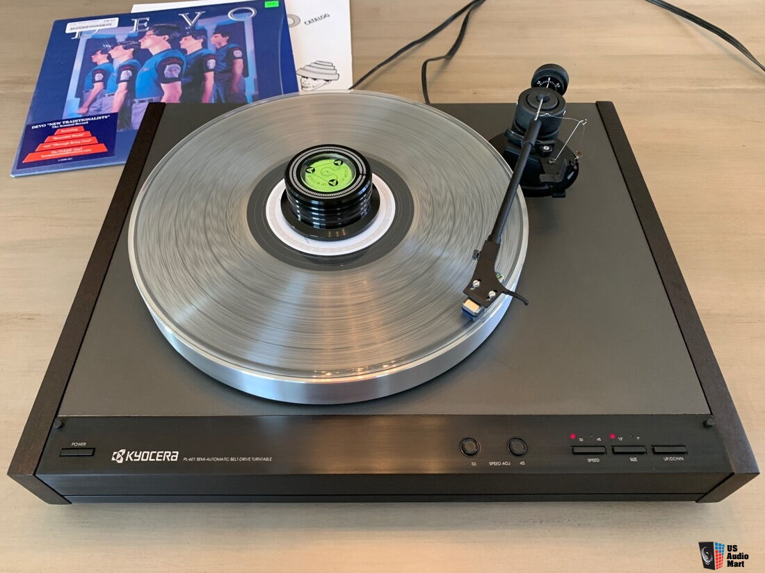 Kyocera PL-601 turntable fully restored Photo #3979242 - US Audio Mart
