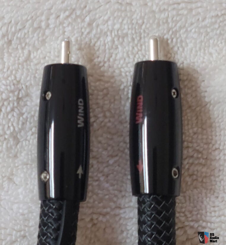 Audioquest Wind RCA Analog Interconnects 1m (3' 4") - Hear Every Detail ...