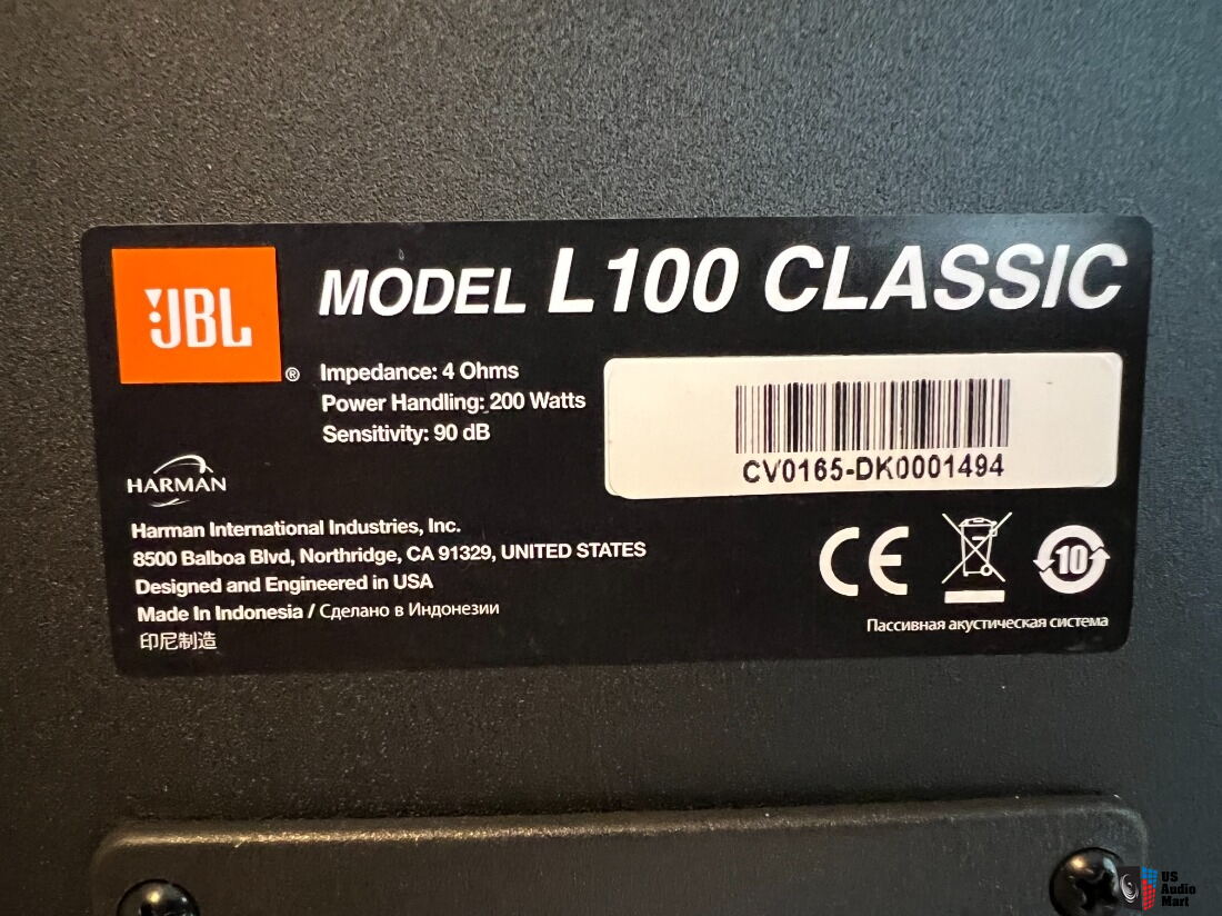 JBL L100 Classic Speakers with JS-120 Stands Photo #3979503 - US Audio Mart
