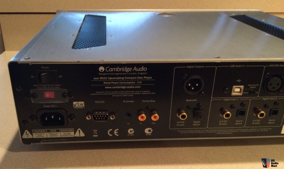 Cambridge Audio 851C CD Player / DAC / Digital Preamp w/ Remote Photo ...